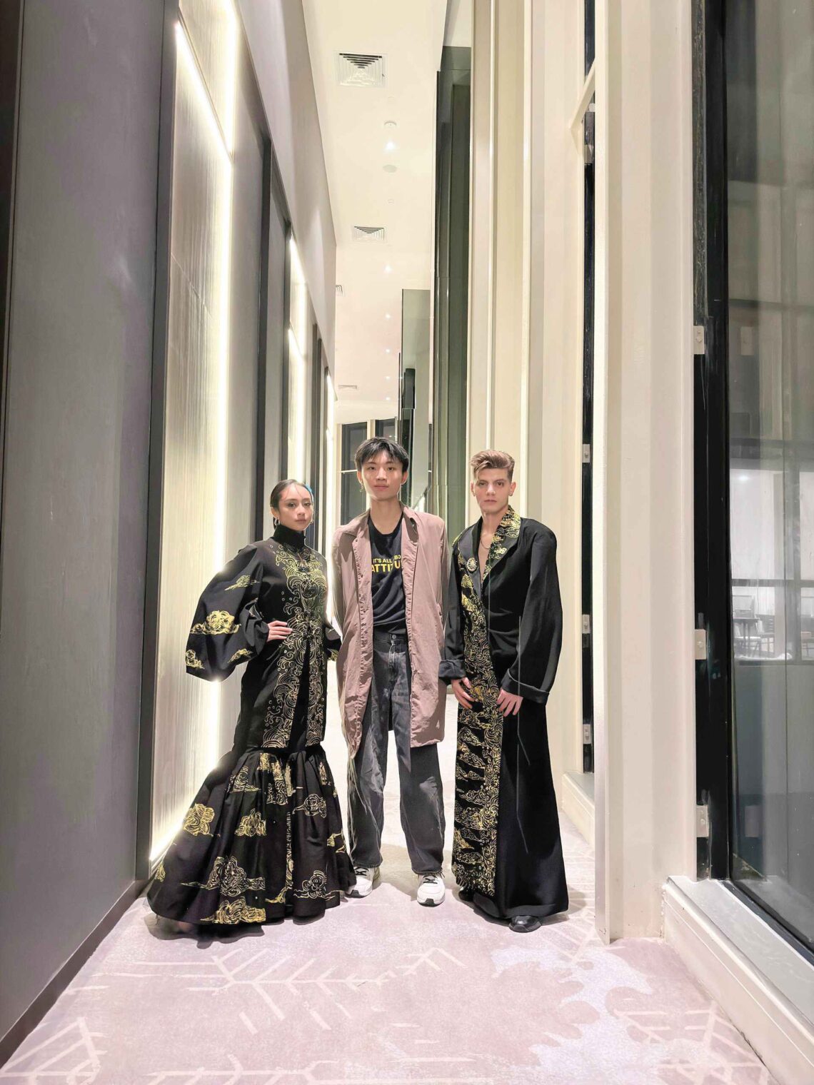 Inspirasi flora, puteri kayangan pada batik