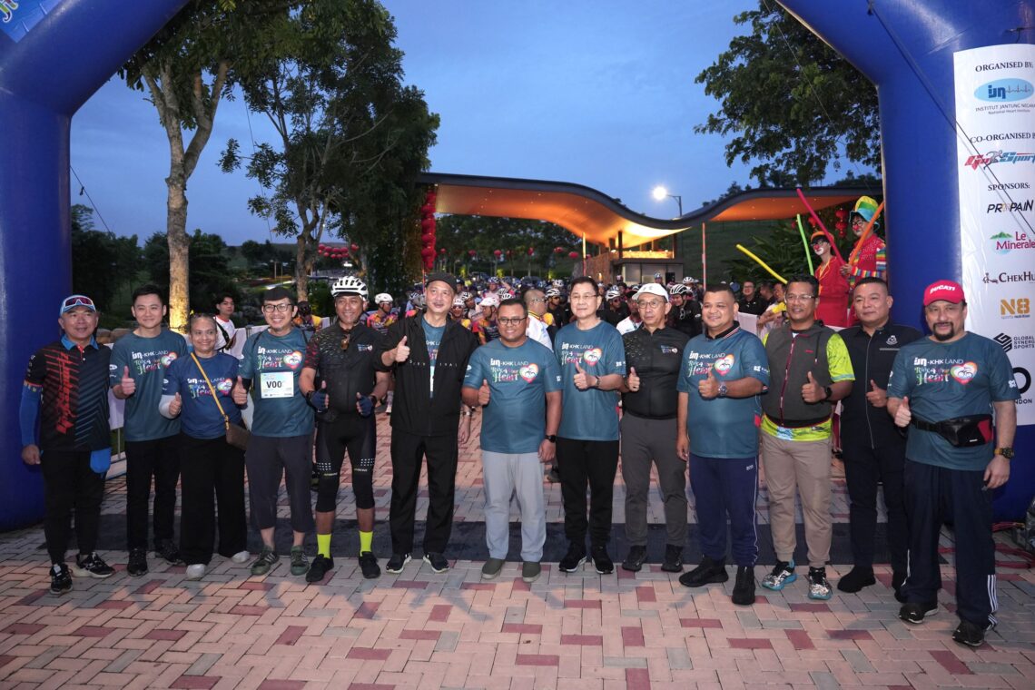 IJN-KHK Land Ride 4 Your Heart 2025 'pikat' lebih 1,500 peserta