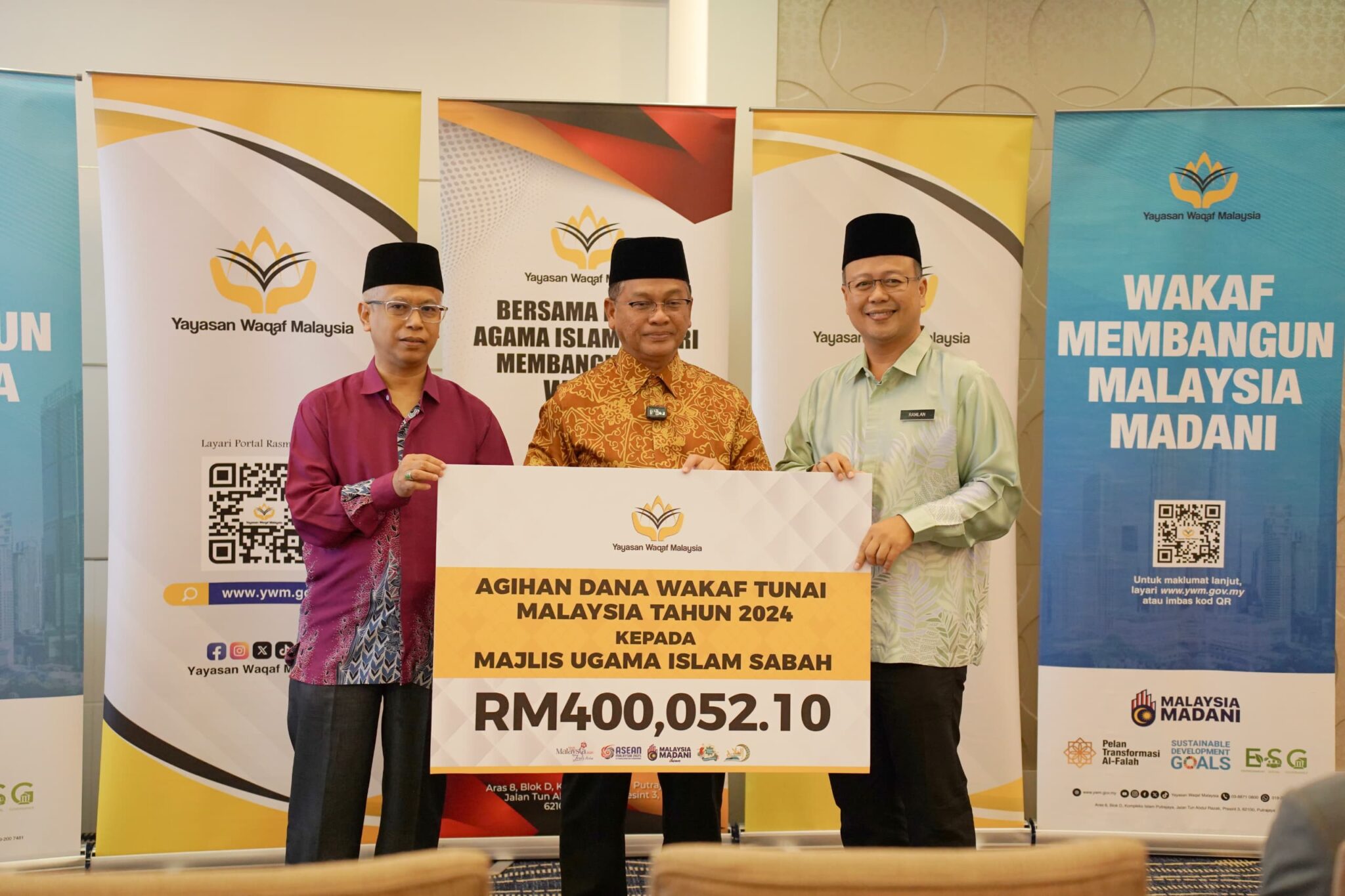 Tingkat sumbangan wakaf, bantu sosioekonomi umat Islam