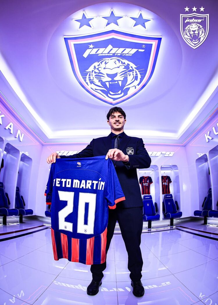 JDT sambar khidmat Teto Martin