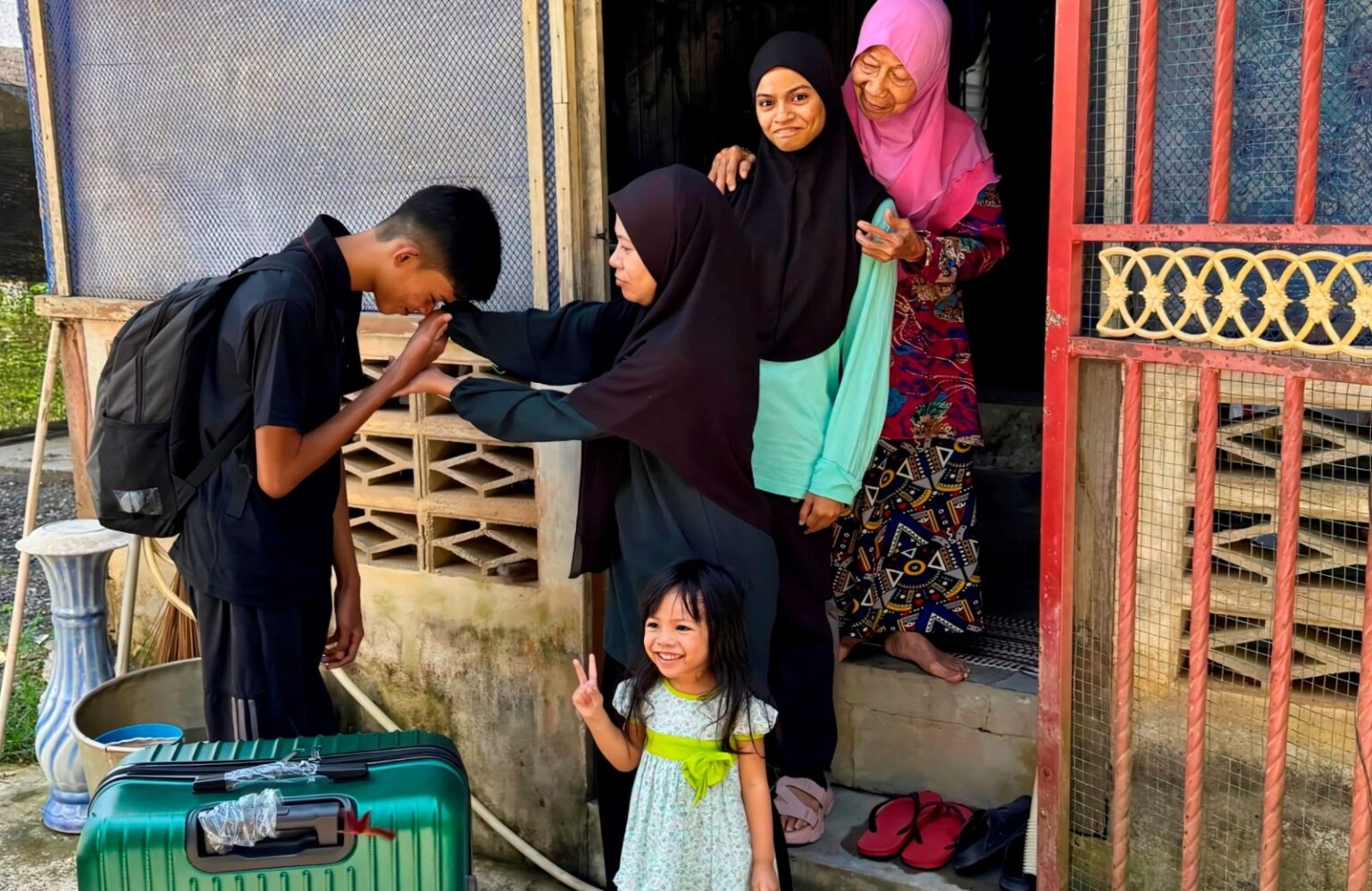 Air mata syukur Muhammad Naufal