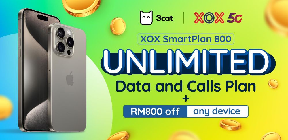 XOX dan 3cat lancar kempen telefon premium mampu milik