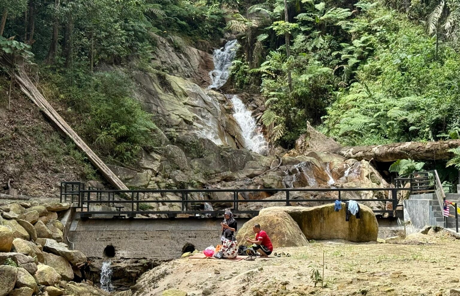 Pengunjung teruja Jeram Toi dibuka semula
