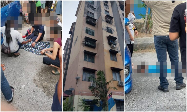 Budak maut jatuh dari tingkat lapan