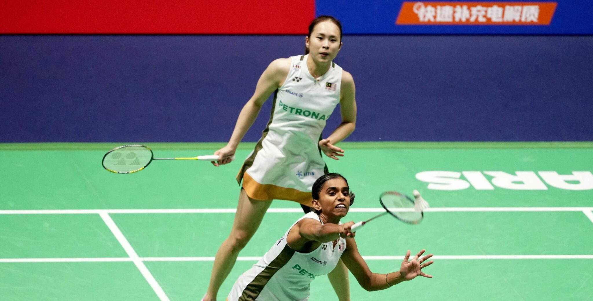 Pearly-Thinaah, Ling Ching ke pusingan kedua Jepun Masters