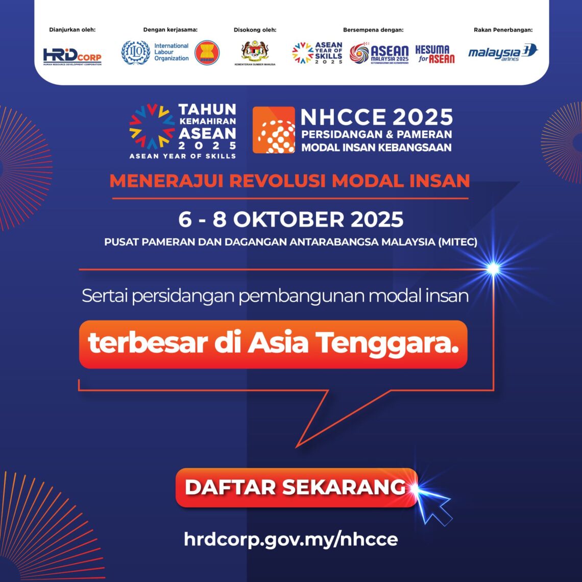 NHCCE 2025 tampil sebagai pemacu revolusi modal insan ASEAN