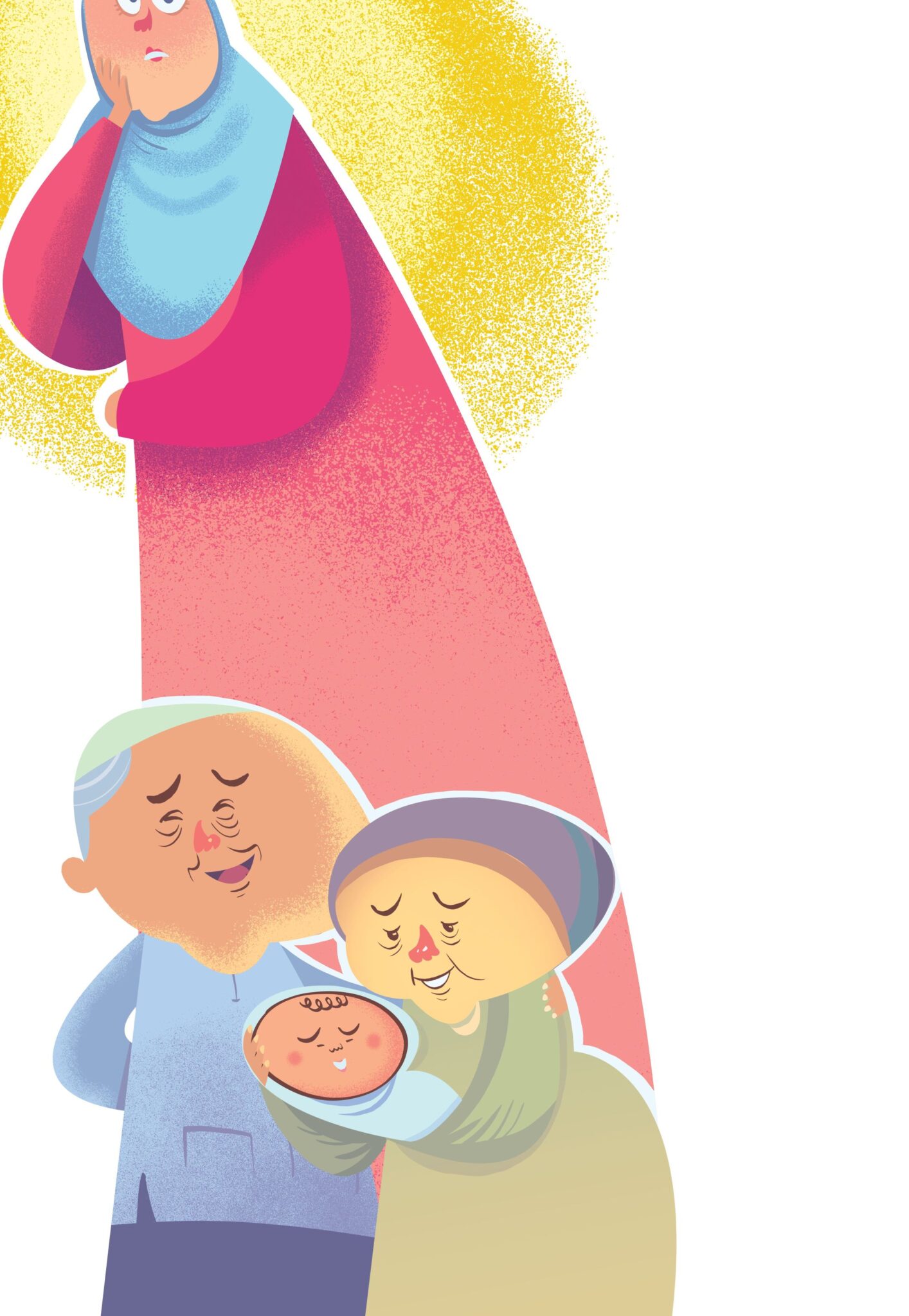 Anak dijaga datuk nenek manja berlebihan