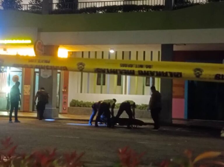 Wanita maut jatuh dari kondominium