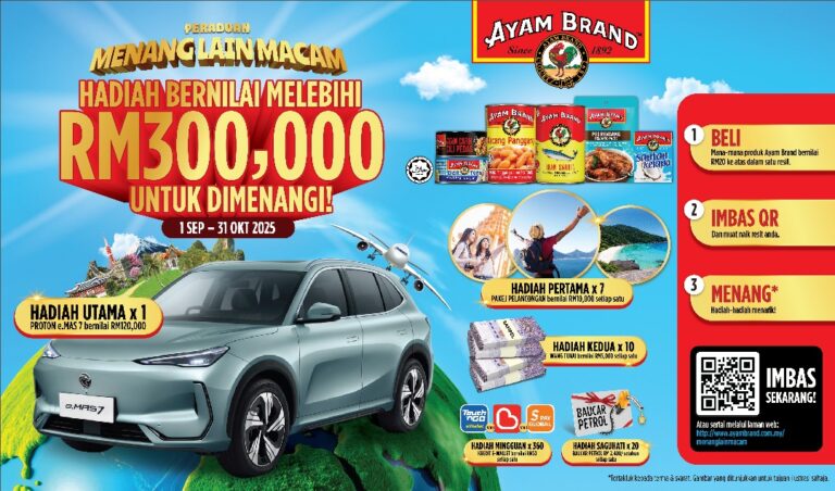 Menangi Pelbagai Hadiah Hebat bersama Ayam Brand