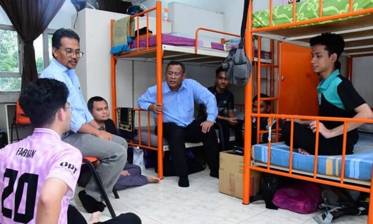 Kolej kediaman UiTM Shah Alam sedang dinaik taraf