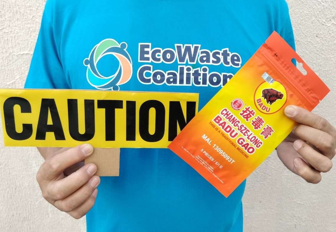 CAP, EcoWaste Coalition gesa hapus penjualan plaster ubat haram