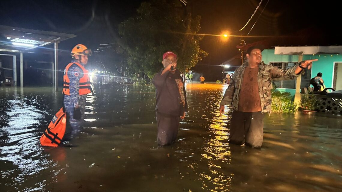 Banjir di Perak, 2,171 mangsa dipindahkan ke 22 pusat pemindahan
