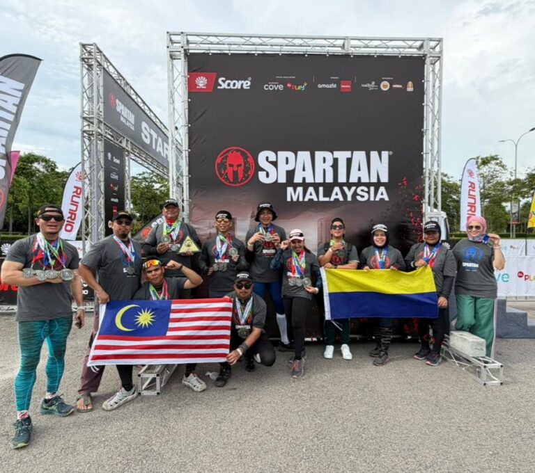 Raja Puan Muda Perlis bukti usia bukan penghalang di Spartan Race Malaysia