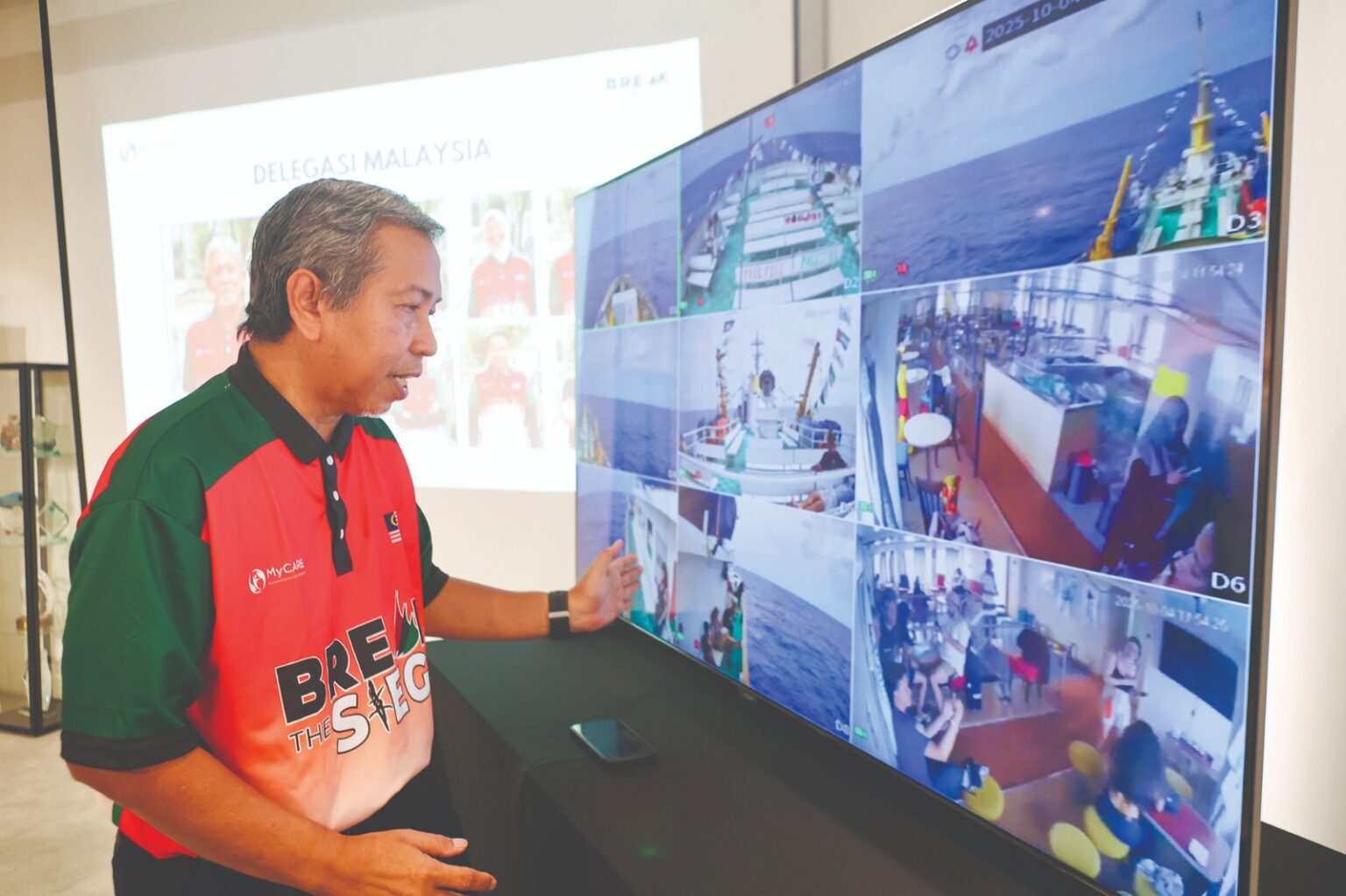 Freedom Flotilla masuk zon merah 5 pagi esok