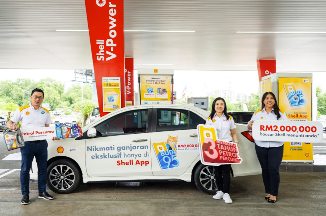 Shell integrasi BUDI95 ke dalam aplikasi, tingkat kemudahan pengguna