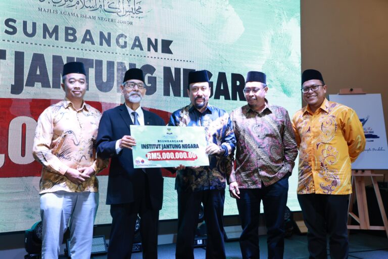 MAINJ peruntuk RM5 juta zakat bantu pesakit jantung rakyat Johor di IJN