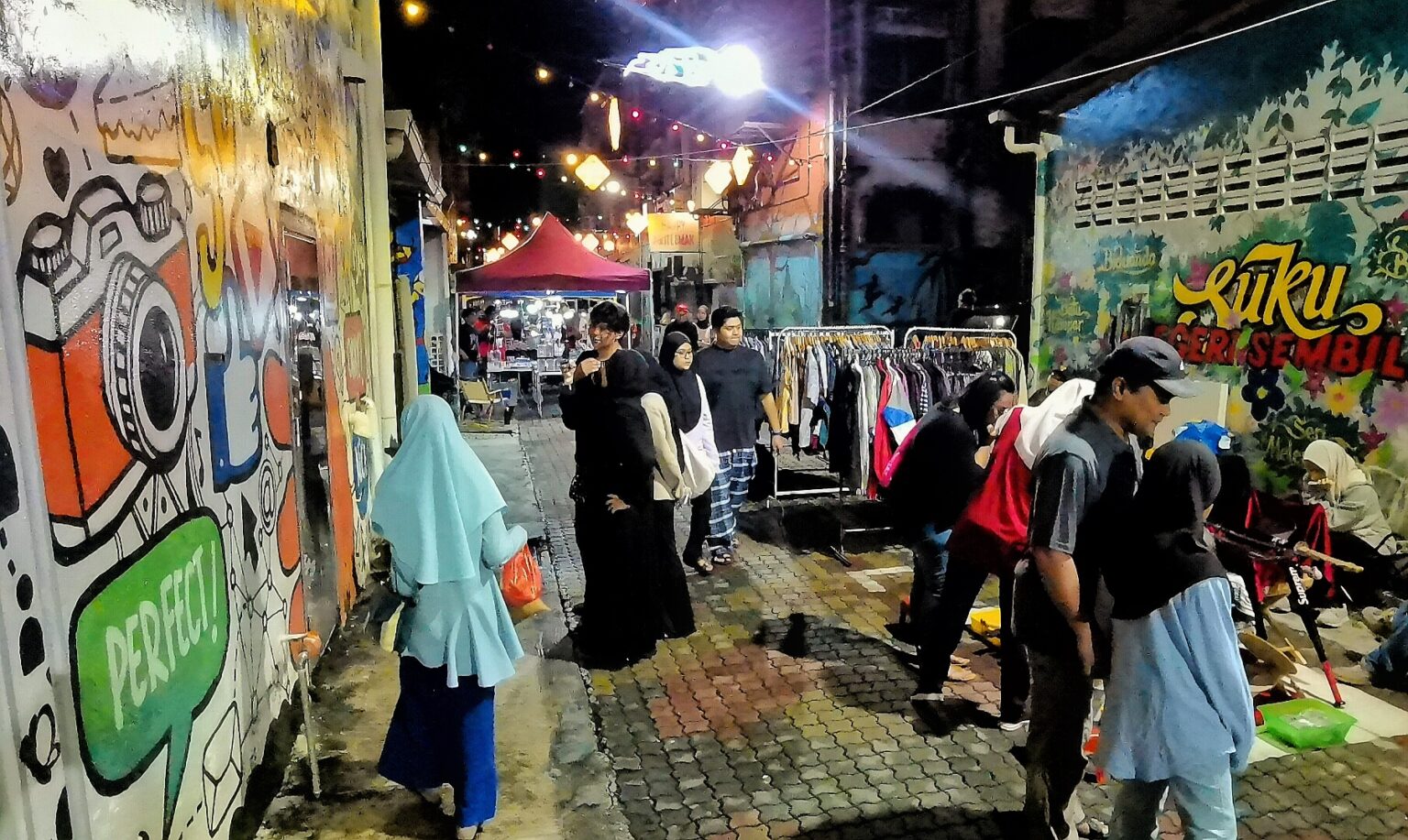 Lorong Seni Seremban terpanjang di Malaysia