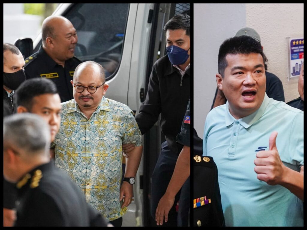 Syamsul Iskandar, Albert Tei tiba di mahkamah untuk pendakwaan