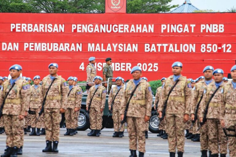 Tumpu latihan intensif tentera Lubnan sebelum undur Malbatt