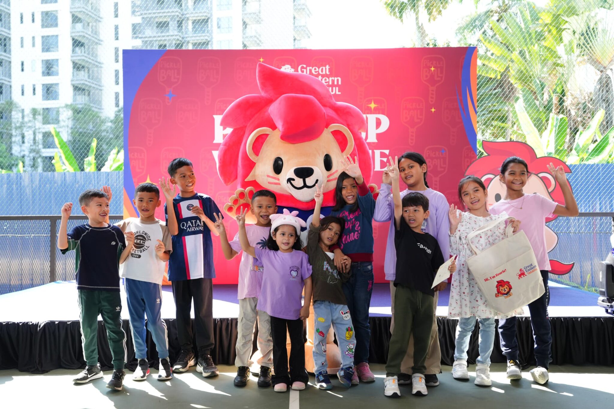 Great Eastern Takaful Lancar ‘Paw’er Up with Roarie