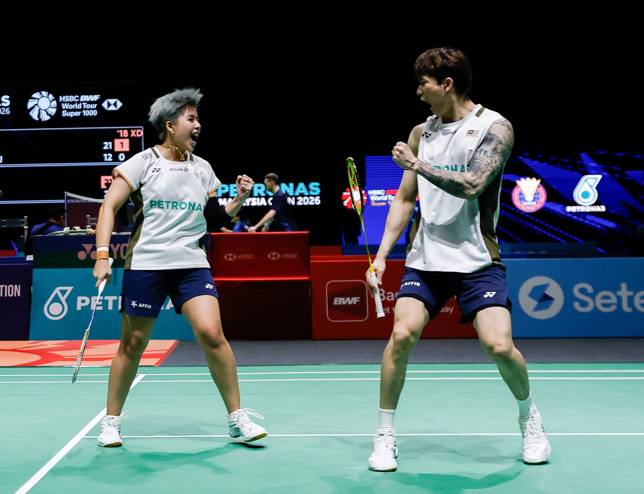 Tang Jie-Ee Wei mara, Soon Huat-Shevon tersingkir