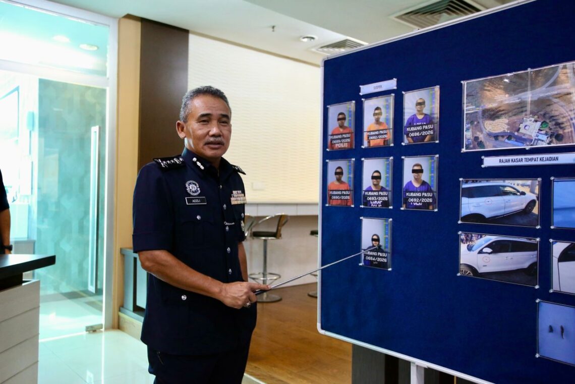 Tembak komander AKPS: Tujuh suspek ditahan, dua miliki residu tembakan