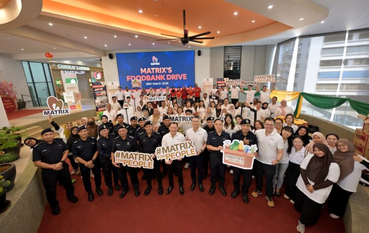 Matrix Foodbank Drive 5.0 bantu keluarga kurang berkemampuan