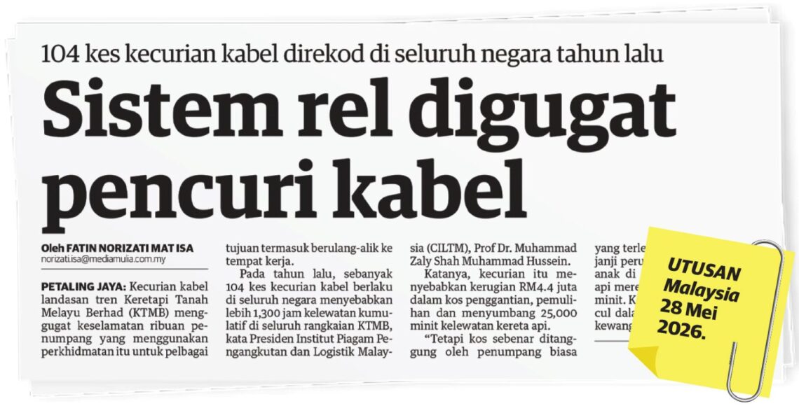 Pasaran gelap punca kes curi kabel berulang