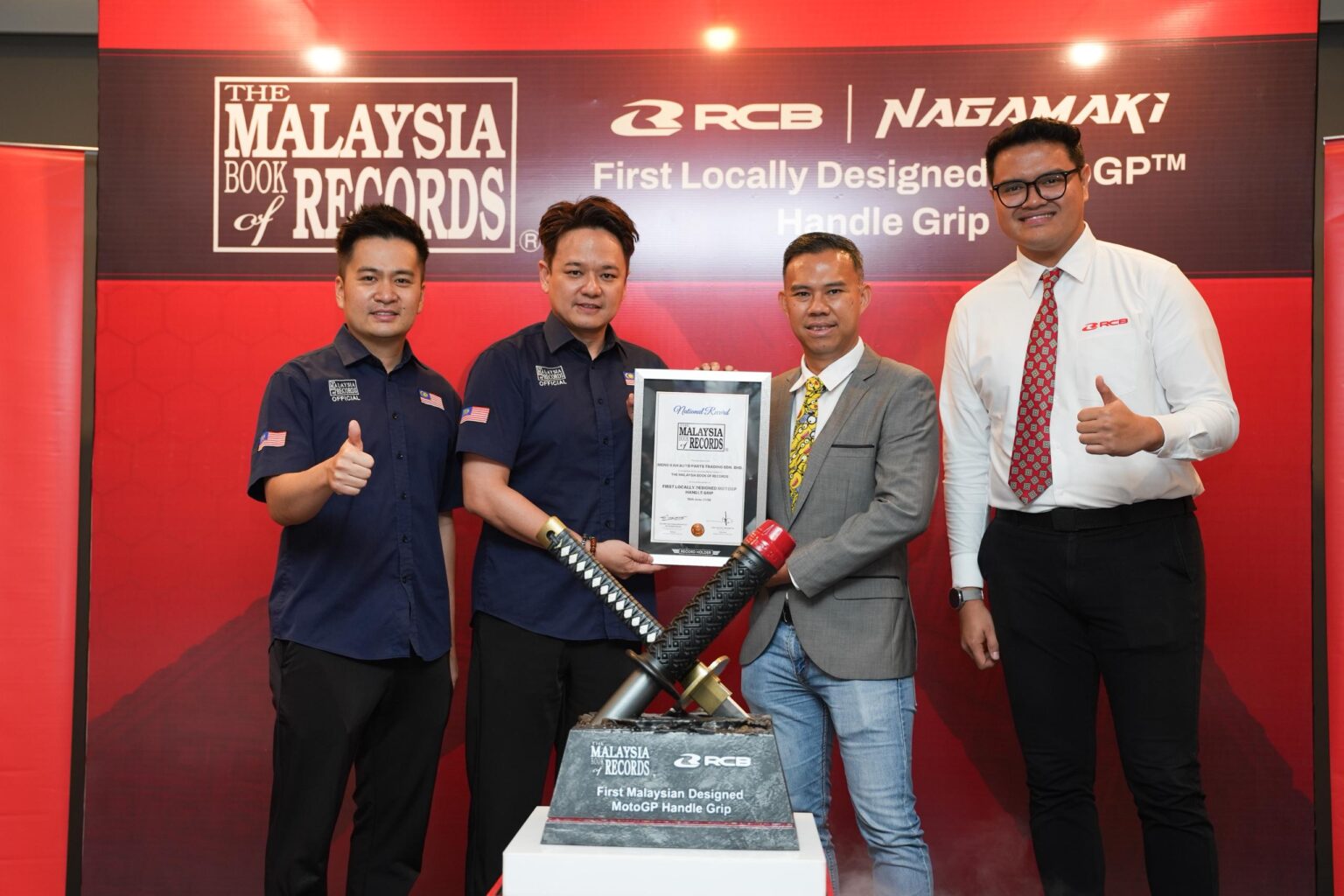 RCB cipta sejarah dalam Malaysia Book of Records