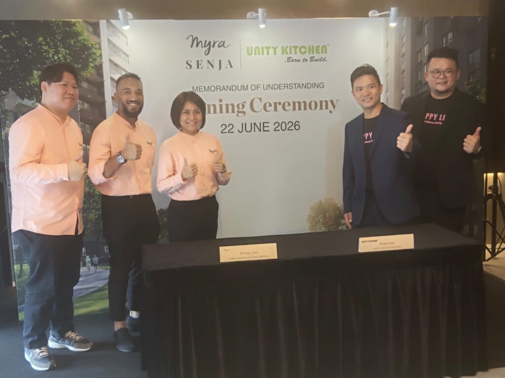 Myra, Unity Kitchen bekerjasama tingkat pengalaman pemilikan rumah ...