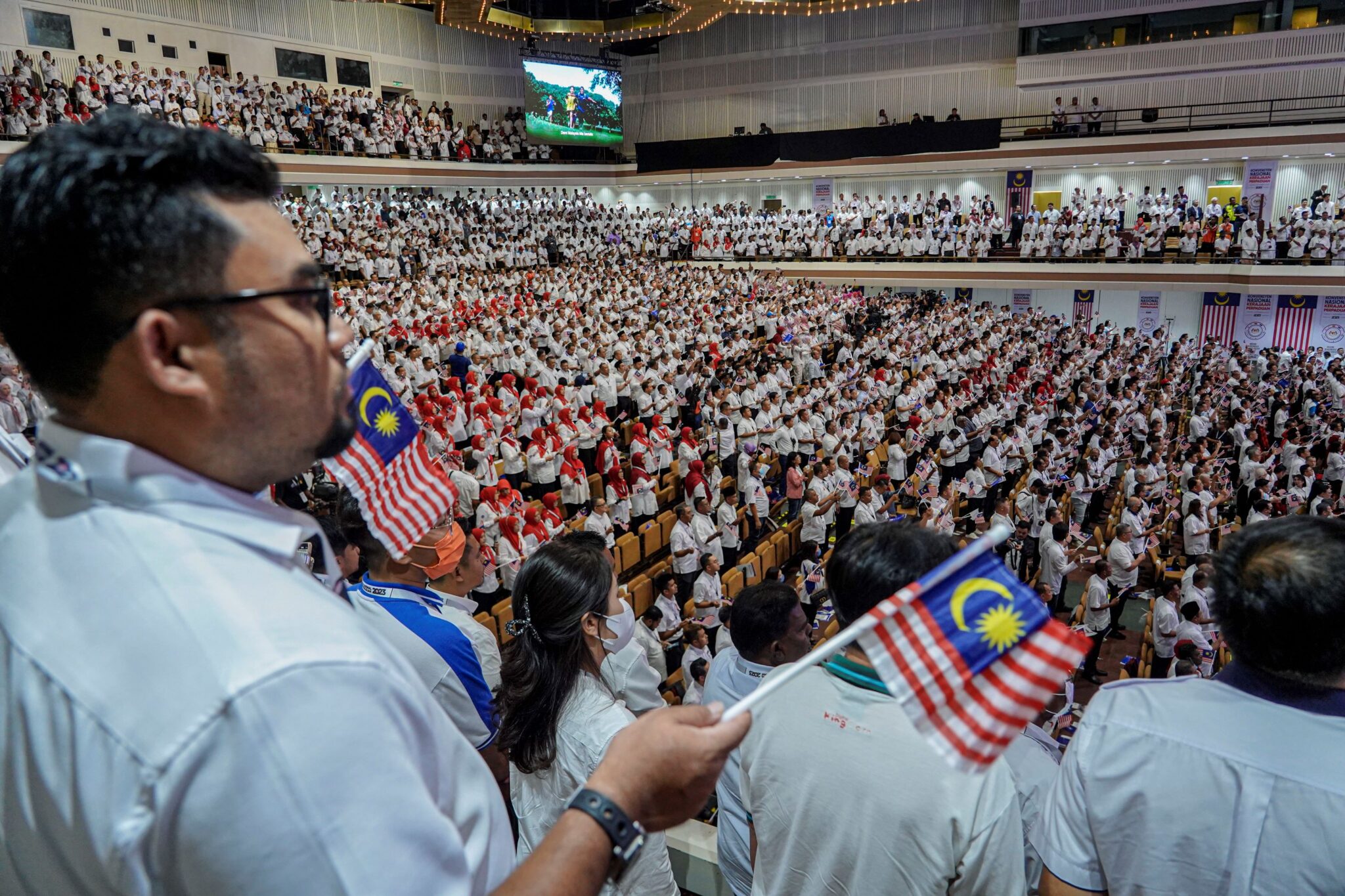 Tak menyerlah jiwa perjuangan politik