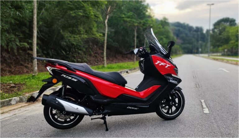 WMOTO RT3S – Skuter Maxi ‘Marhaen’ yang ditambah baik
