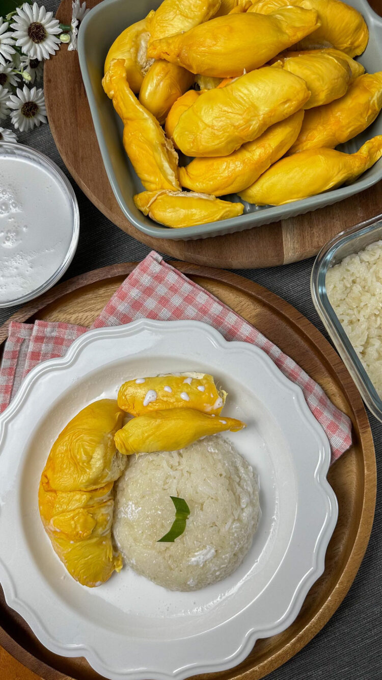 Pulut durian lemak manis