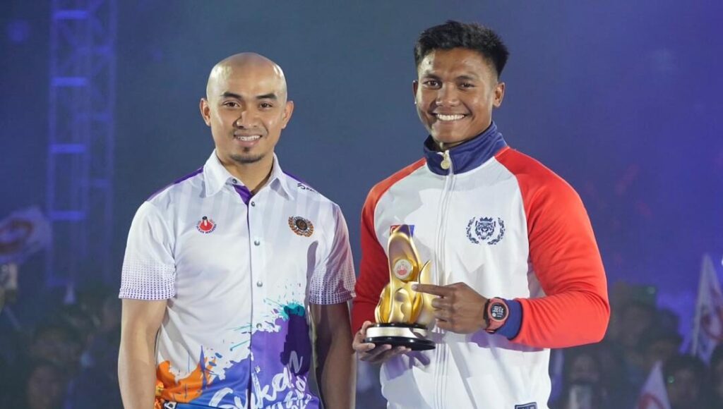 Fakhrullah, Rouxin Atlet Terbaik Sukma 2022