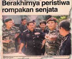 Jangan tohmah bekas ahli Al-Maunah - Jen. Zaini - Utusan Malaysia