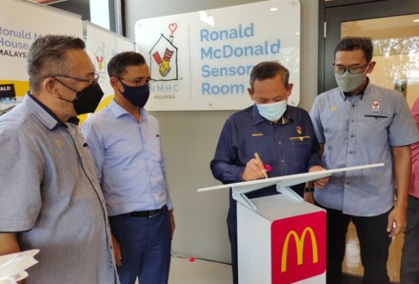 Bilik Terapi Sensori Ronald McDonald dibuka di Tampin