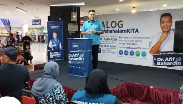 Dr. Afif perkenal manifesto untuk rakyat Shah Alam