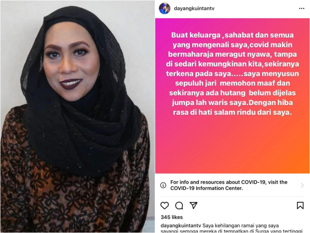 Saya Kehilangan Ramai Orang Tersayang Dayangku Intan Utusan Malaysia