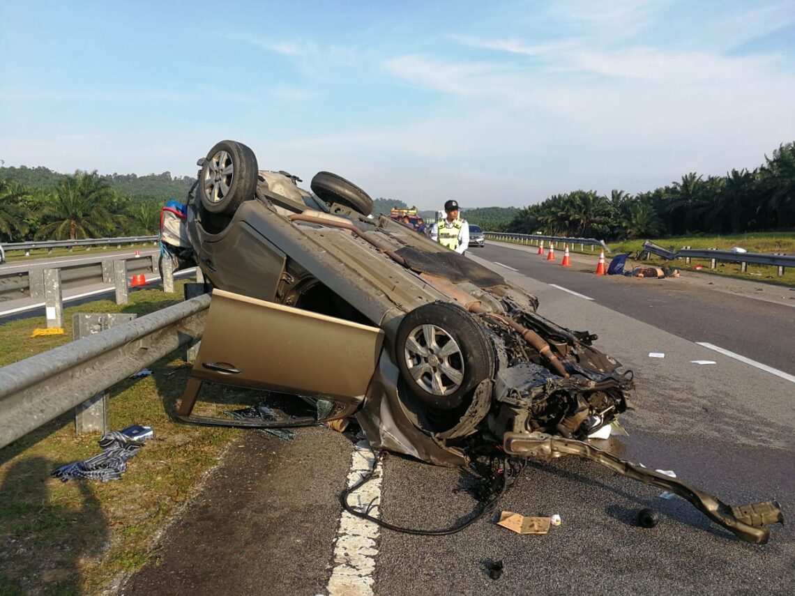 Guru, suami maut kemalangan di LPT2 - Utusan Malaysia