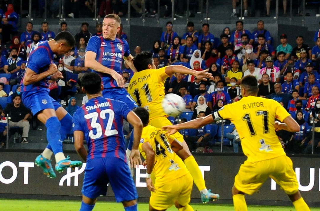 JDT berpesta gol, mara ke final Piala FA penuh bergaya - Utusan Malaysia