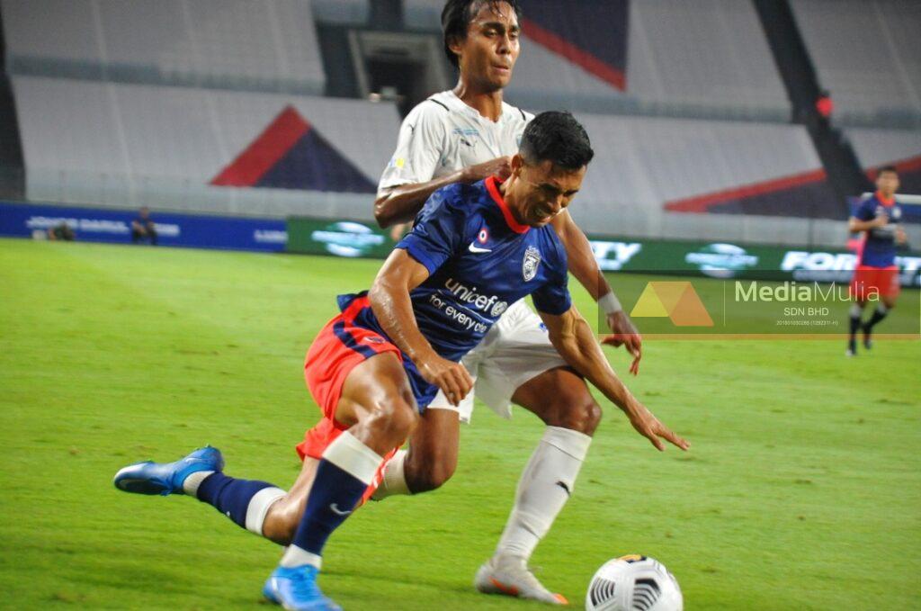 JDT lawan Pulau Pinang FC di Stadium Sultan Ibrahim - Utusan Malaysia
