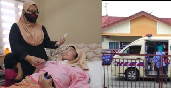 Jahidah demam, muntah dikejarkan ke hospital