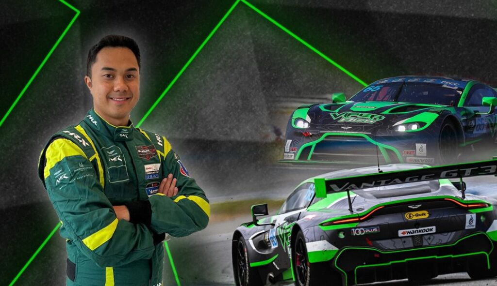 Jazeman uji jentera Aston Martin pada Sepang 12 Jam