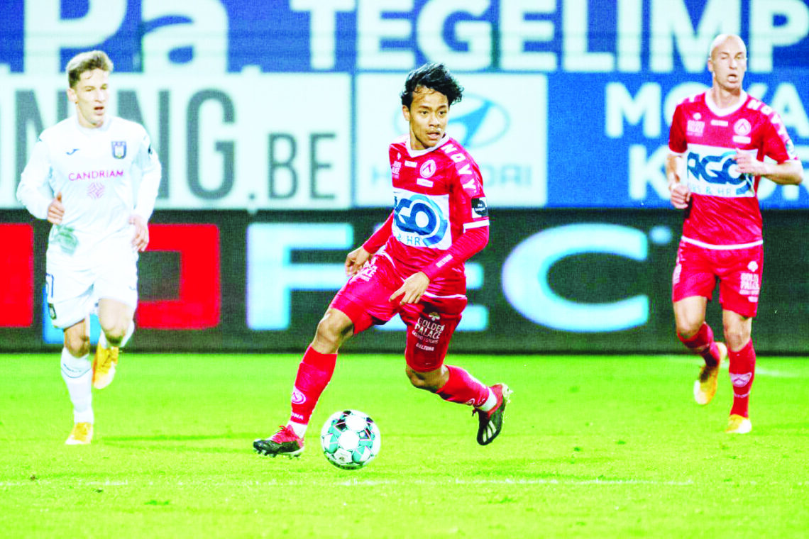 Luqman Hakim cemerlang bersama skuad B-21 KV Kortrijk