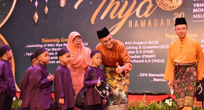 MSU semarakkan program ihya Ramadan, raikan anak yatim