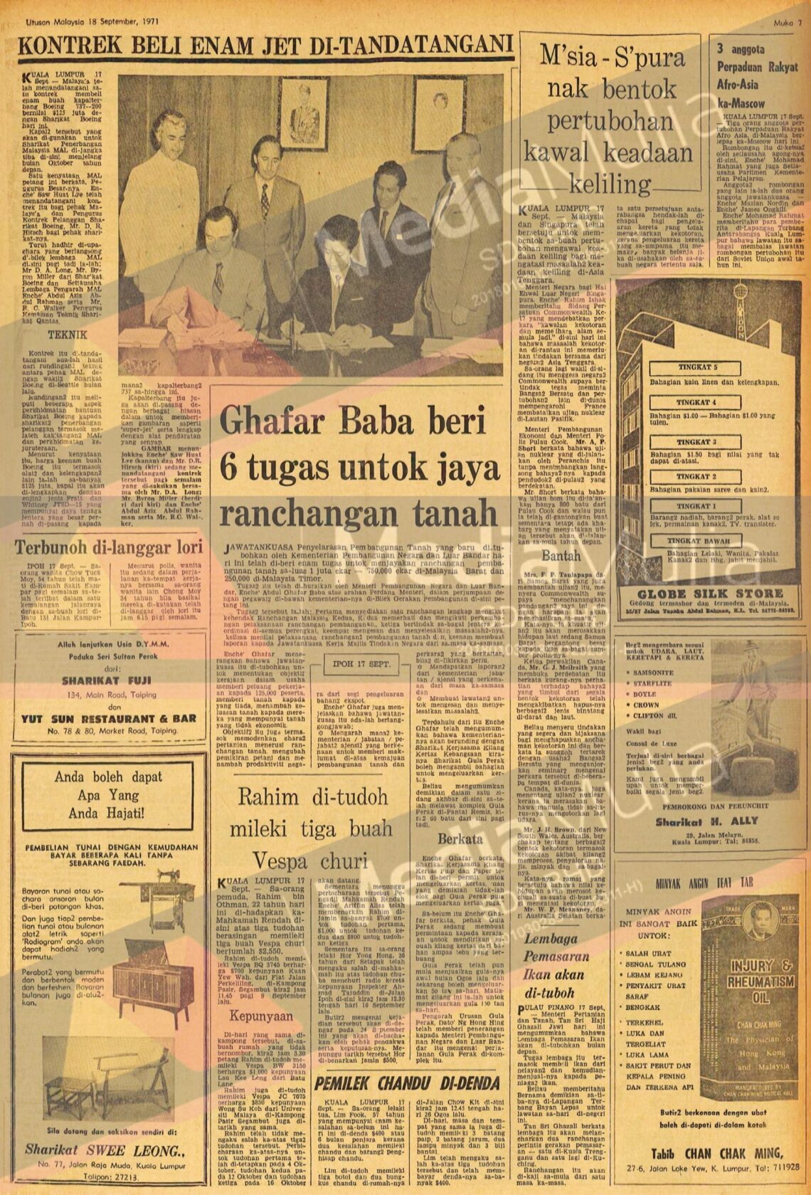 Malaysia beli enam buah kapal terbang Boeing - Utusan Malaysia