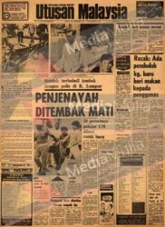 Penjenayah ahli kumpulan 'Botak Chin' ditembak mati - Utusan Malaysia