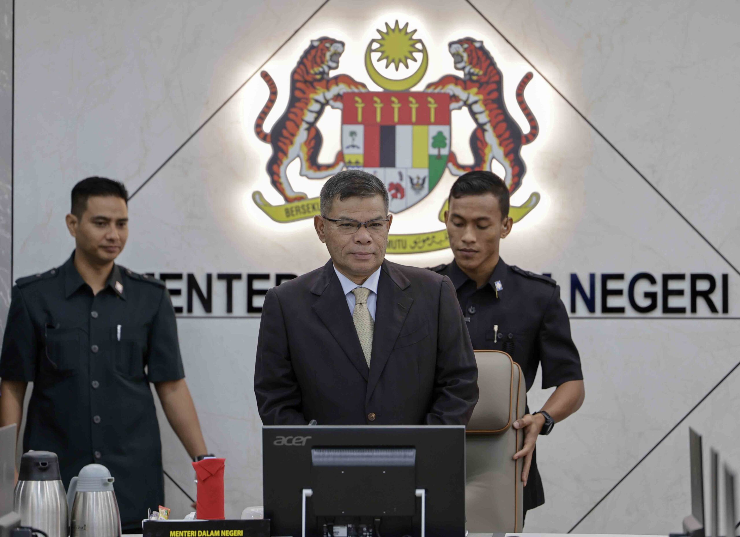 Tiada kompromi aspek keselamatan, ketenteraman awam - Saifuddin Nasution - Utusan Malaysia