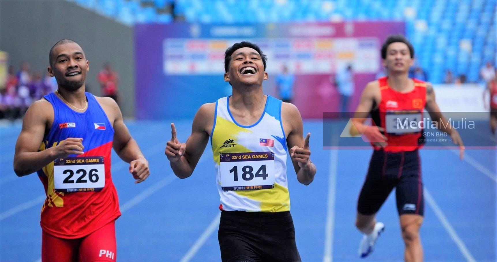 Umar sebak pecah rekod kebangsaan berusia 22 tahun