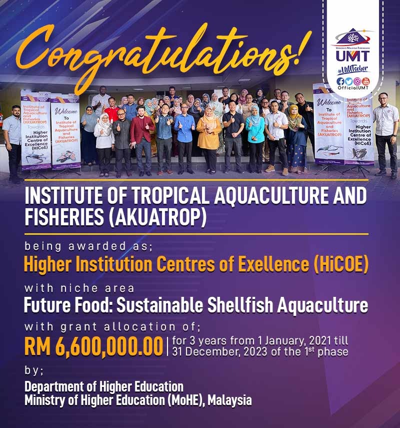 Akuatrop UMT terima pengiktirafan Hicoe - Utusan Malaysia